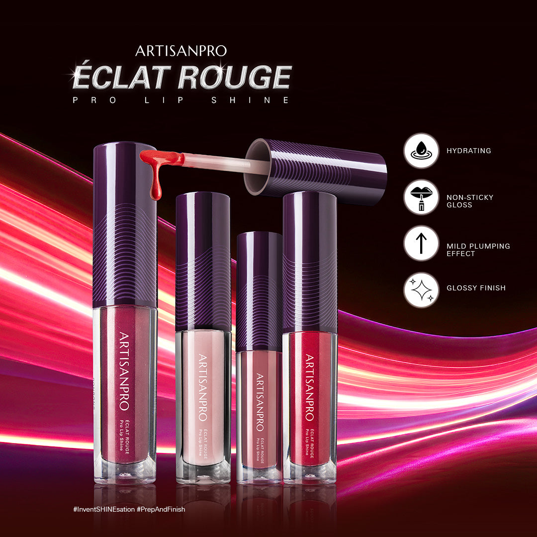 Éclat Rouge Pro Lip Shine – Artisan Professionnel